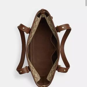 Coach | Bags | Coach Ashton Tote In Signature Canvas | Poshmark